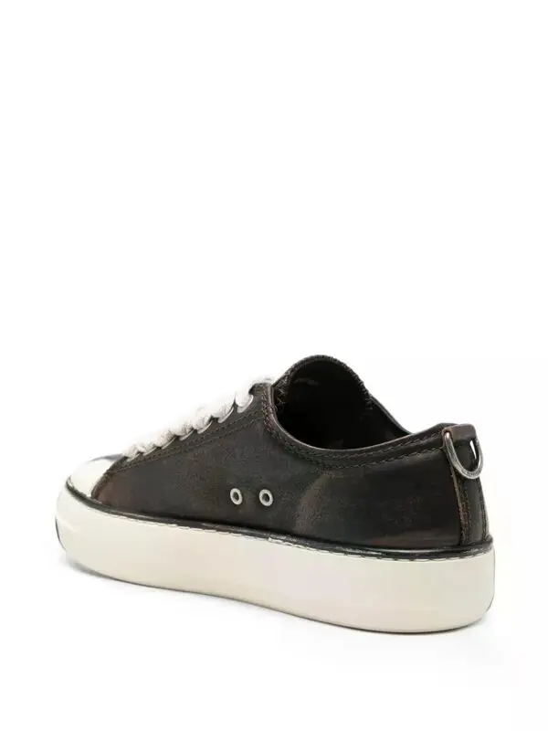 REPRESENT Distressed Leather Sneakers