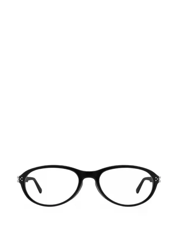 GENTLE MONSTER Harv Oval-frame Glasses - Black