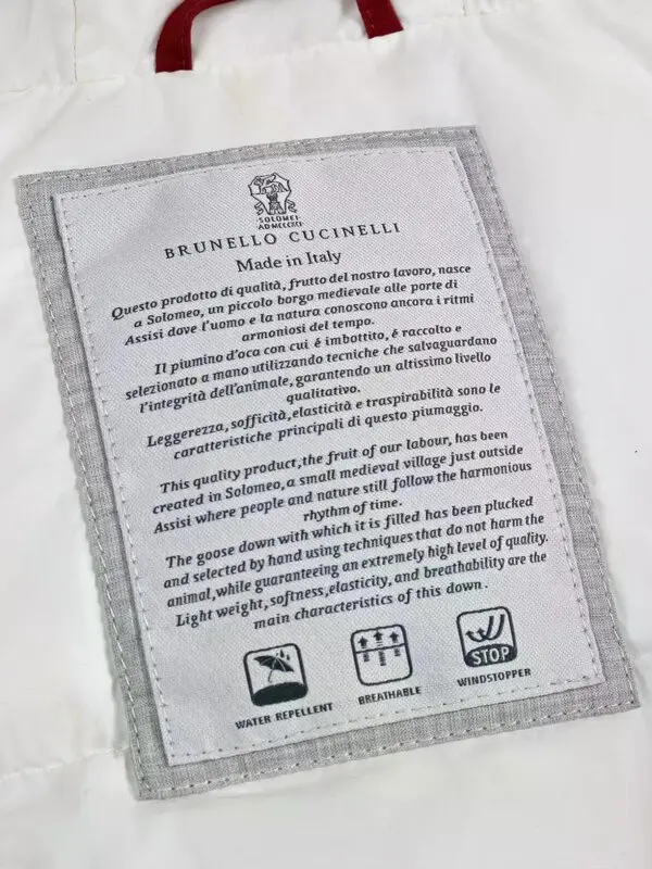 Brunello Cucinelli Quilted Shearling-lined Parka Jacket