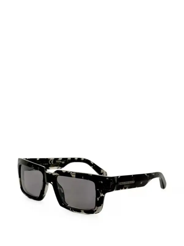 Philipp Plein Tortoiseshell-effect Square-frame Sunglasses