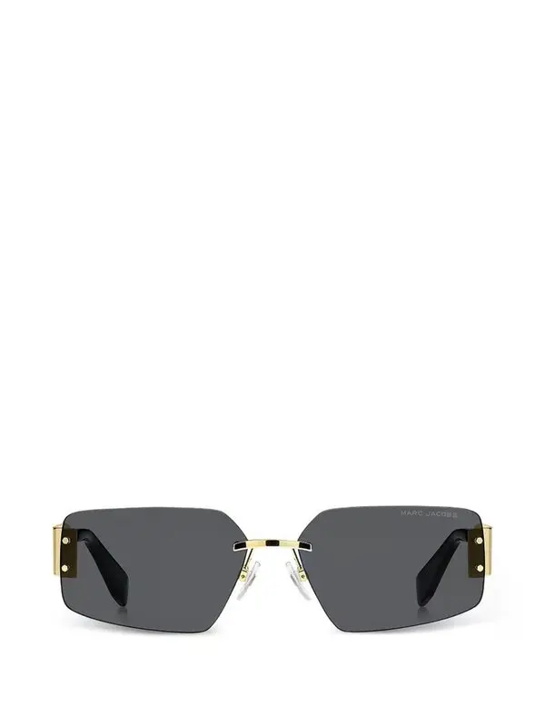 Marc Jacobs Logo-detail Sunglasses - Gold
