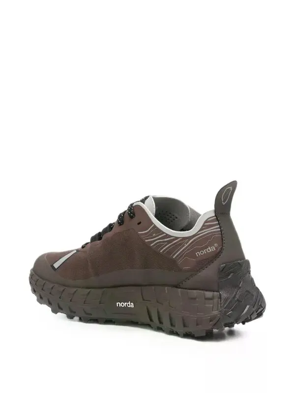 NORDA 001a Logo-print Panelled Sneakers