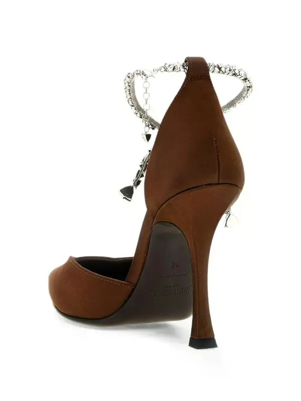 JIMMY CHOO Stevie Crystal-embellished Pumps
