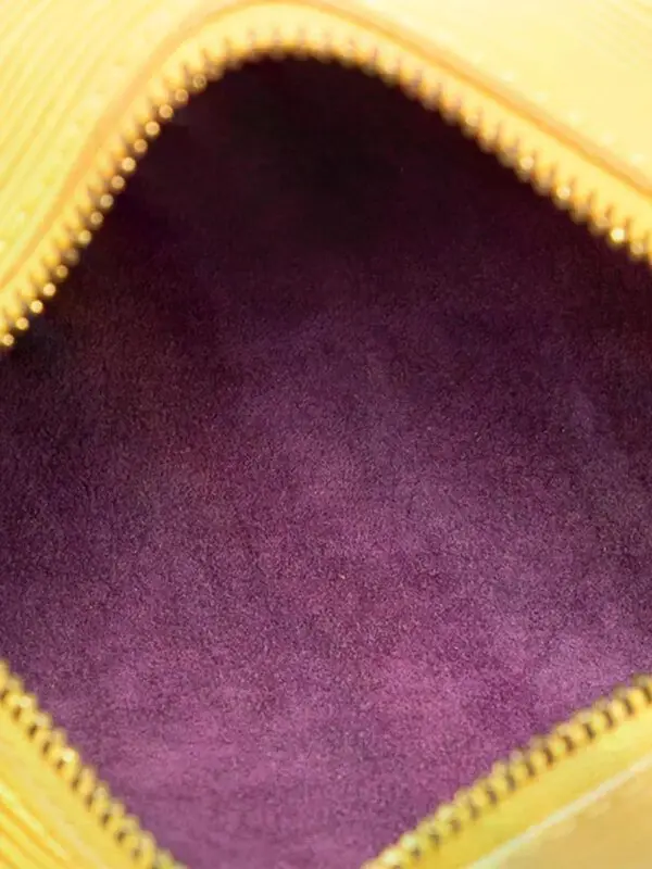 LOUIS VUITTON 1998 Epi Papillon Pochette Handbag - Yellow