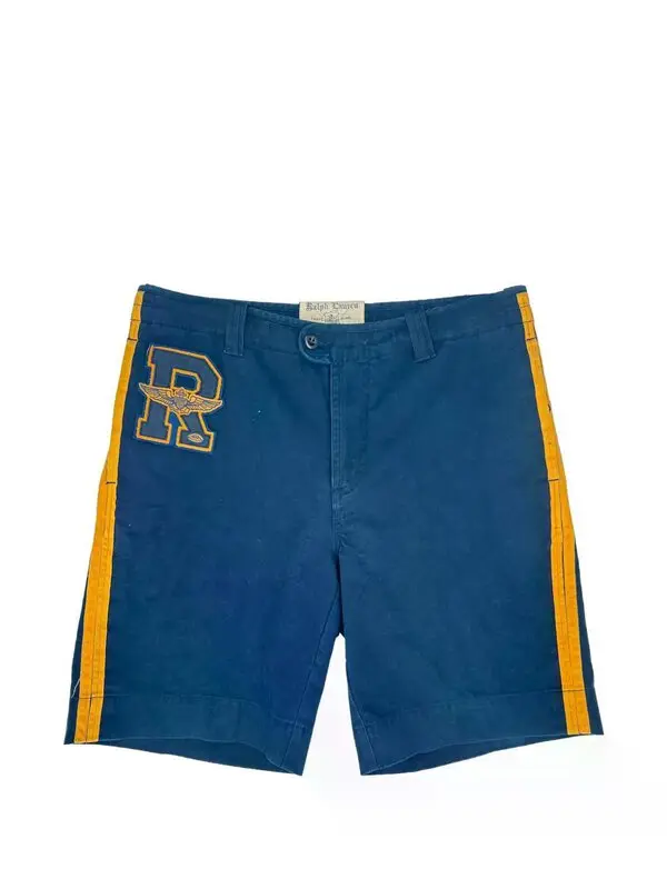 Ralph Lauren Rugby Logo-embroidered Shorts - Blue