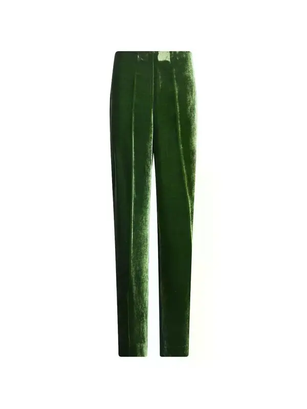 P.a.r.o.s.h Velvet Pleated Trousers