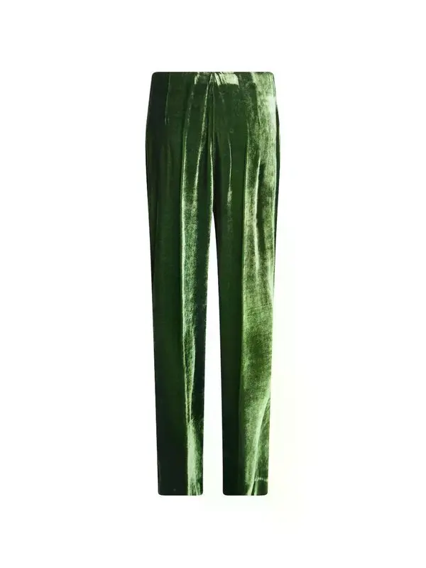 P.a.r.o.s.h Velvet Pleated Trousers
