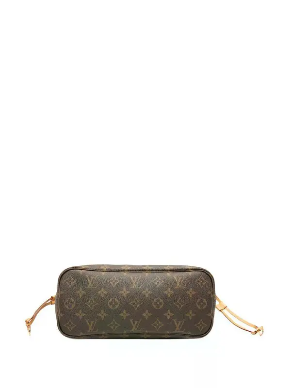 LOUIS VUITTON 2008 Monogram Neverfull Pm Tote Bag - Brown