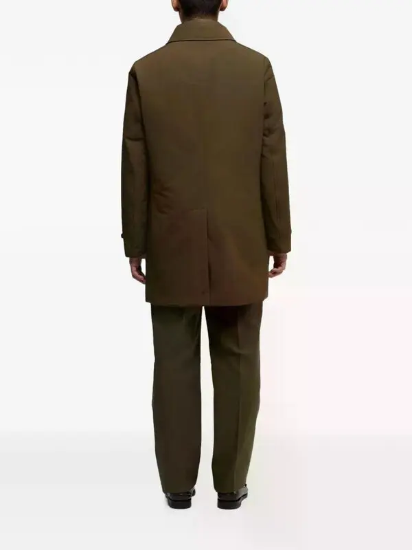 Aspesi Button-fastening Spread-collar Coat