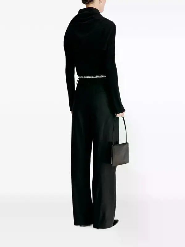 Loulou De Saison Saul Lace-trim Pleated Trousers