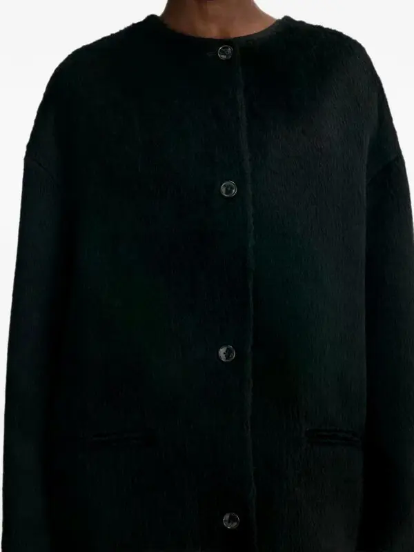 Loulou De Saison Orson Collarless Coat