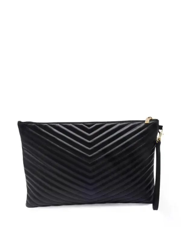 Saint Laurent Cassandre Matelassé Clutch Bag