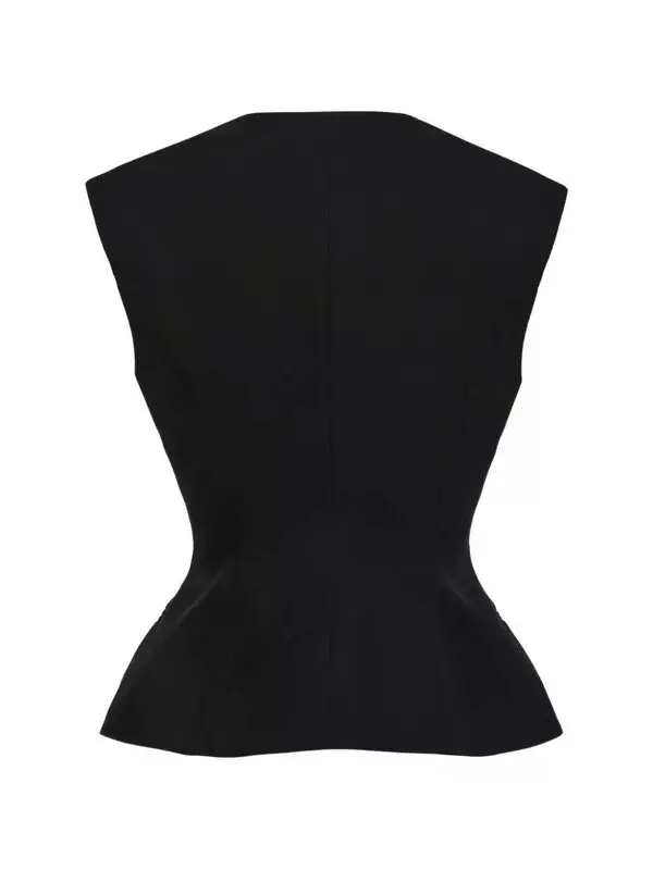 Magda Butrym Peplum Sleeveless Vest