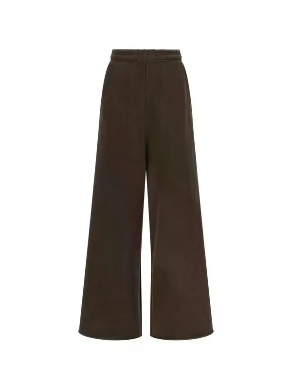 ENTIRE STUDIOS Full Raw-cut Track Pants - Brown