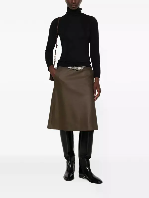 VELA SHOP Roll-neck Long-sleeve Sweater