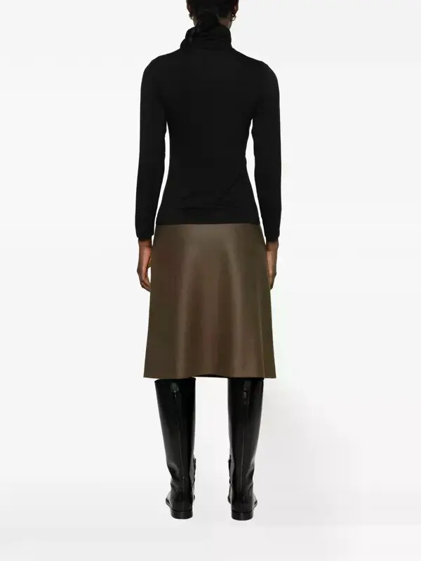VELA SHOP Roll-neck Long-sleeve Sweater