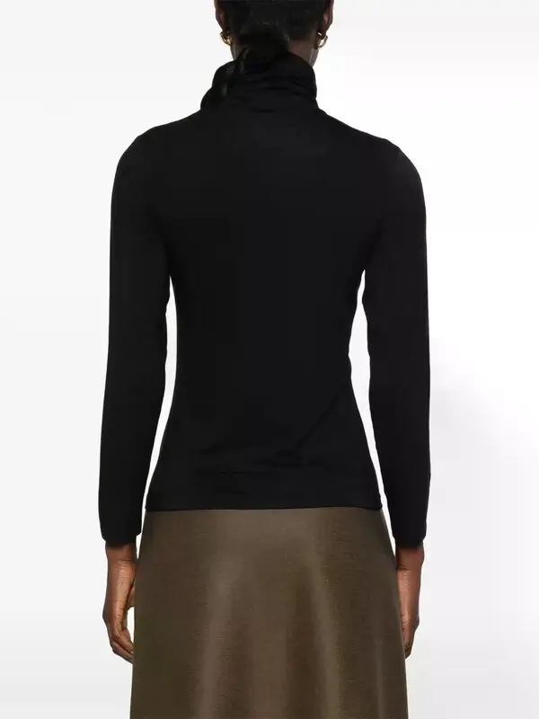VELA SHOP Roll-neck Long-sleeve Sweater