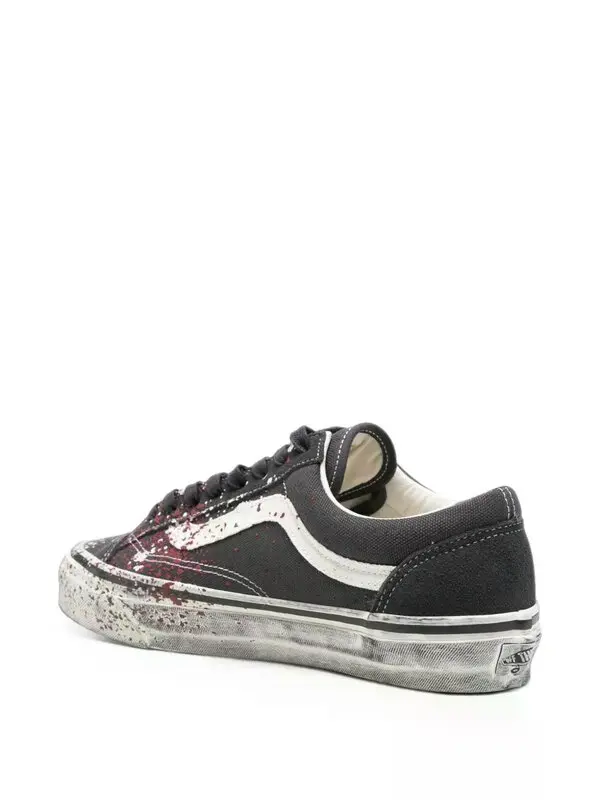 VANS Old Skool Paint-splatter Sneakers - Grey