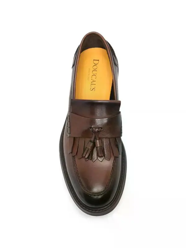 DOUCAL'S Tassel-detail Kiltie Loafers