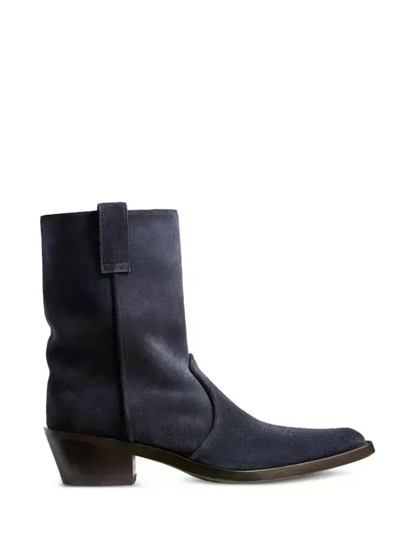 Khaite Clive Ankle Boots - Blue