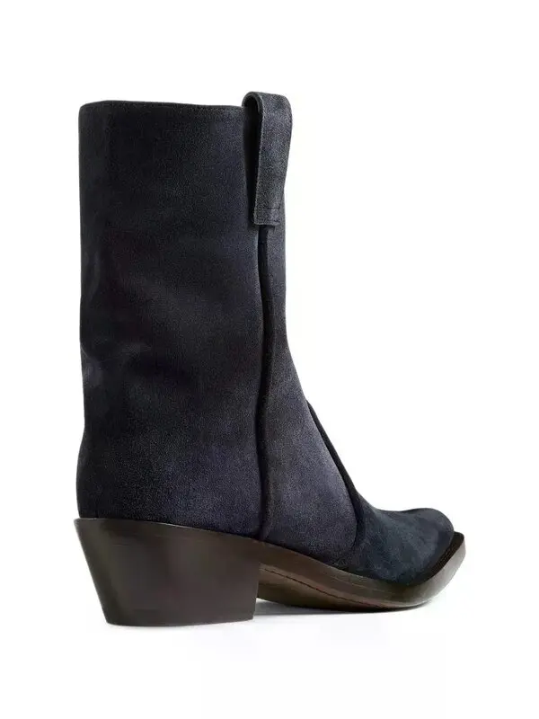 Khaite Clive Ankle Boots - Blue