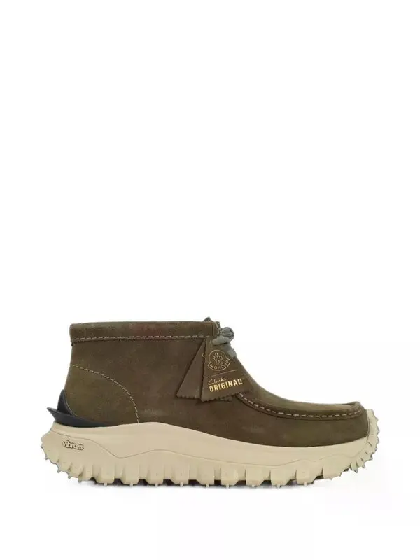 Moncler X Clarks Originals Trailgrip Wallabee Gtx Desert Boots - Green