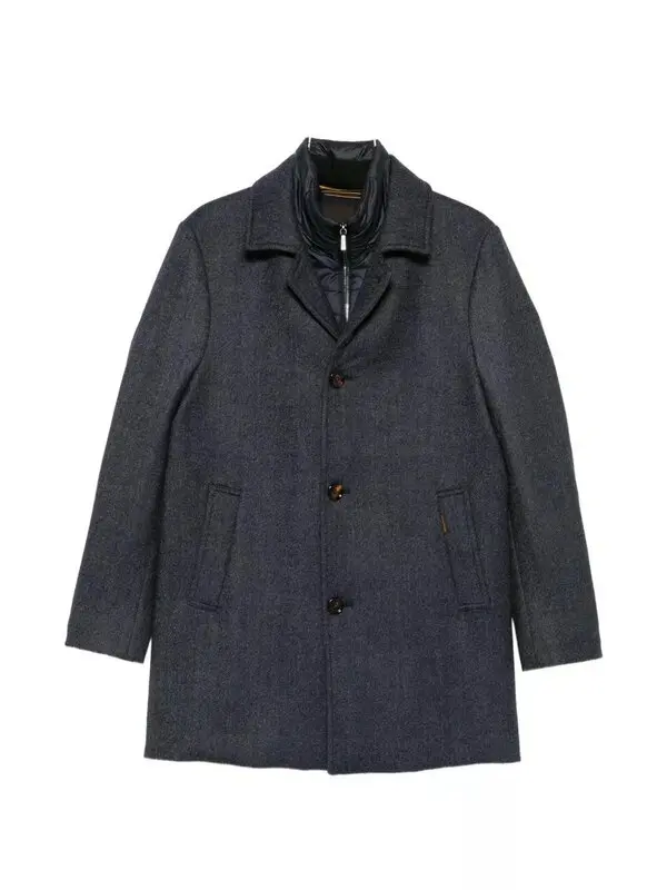 MOORER Button-fastening Coat