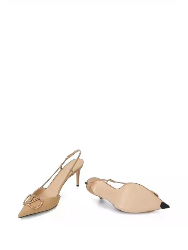 Valentino Garavani Vlogo Signature Slingback Pumps