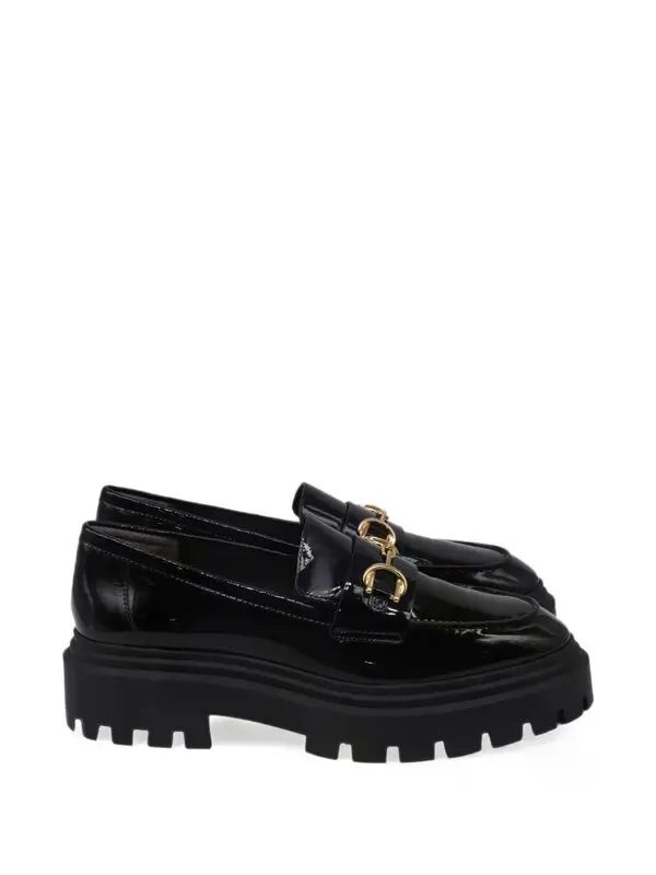 STUART WEITZMAN Owen Buckled Lug Loafers