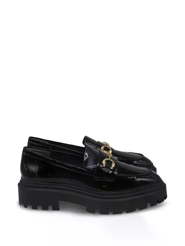 STUART WEITZMAN Owen Buckled Lug Loafers