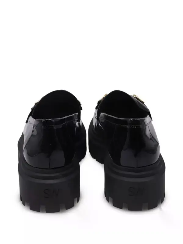 STUART WEITZMAN Owen Buckled Lug Loafers