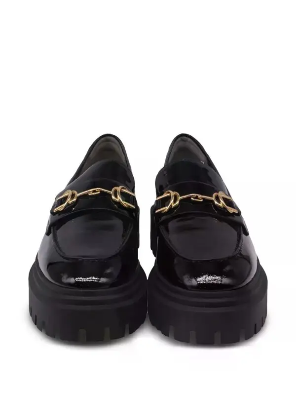 STUART WEITZMAN Owen Buckled Lug Loafers