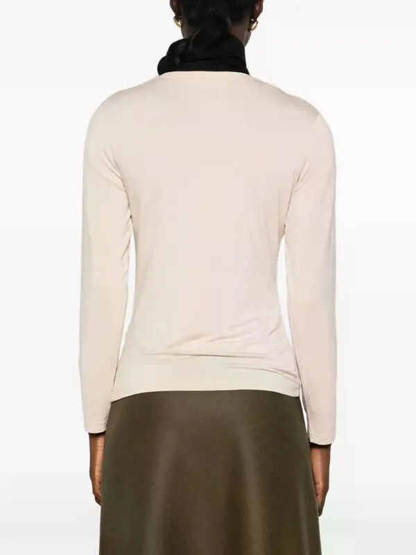 VELA SHOP Round-neck Long-sleeve Top