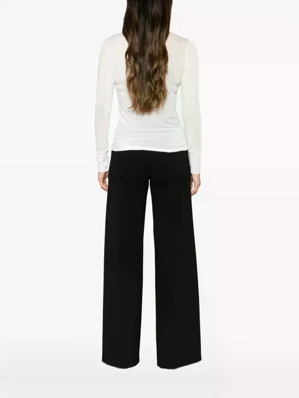 VELA SHOP Long-sleeve Crew-neck Top