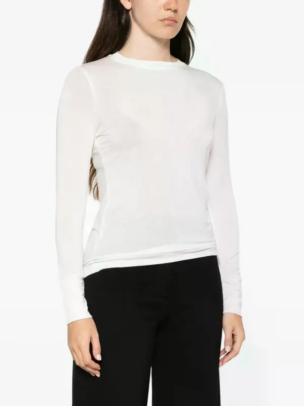 VELA SHOP Long-sleeve Crew-neck Top