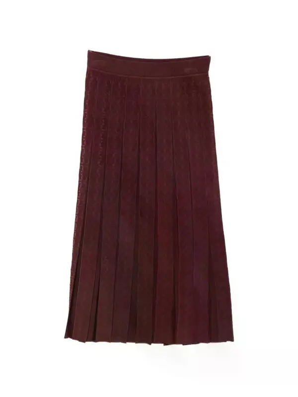 Tory Burch T Monogram Jacquard Skirt