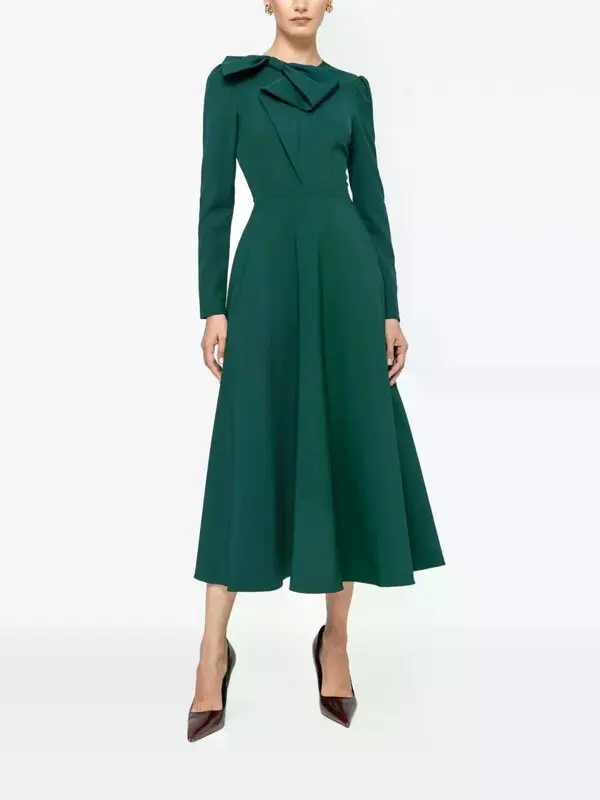 NISSA A-line Midi Dress