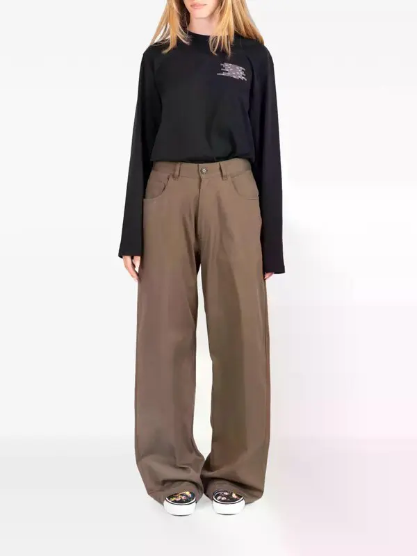 SOCIETE ANONYME Red Cross Straight-leg Trousers