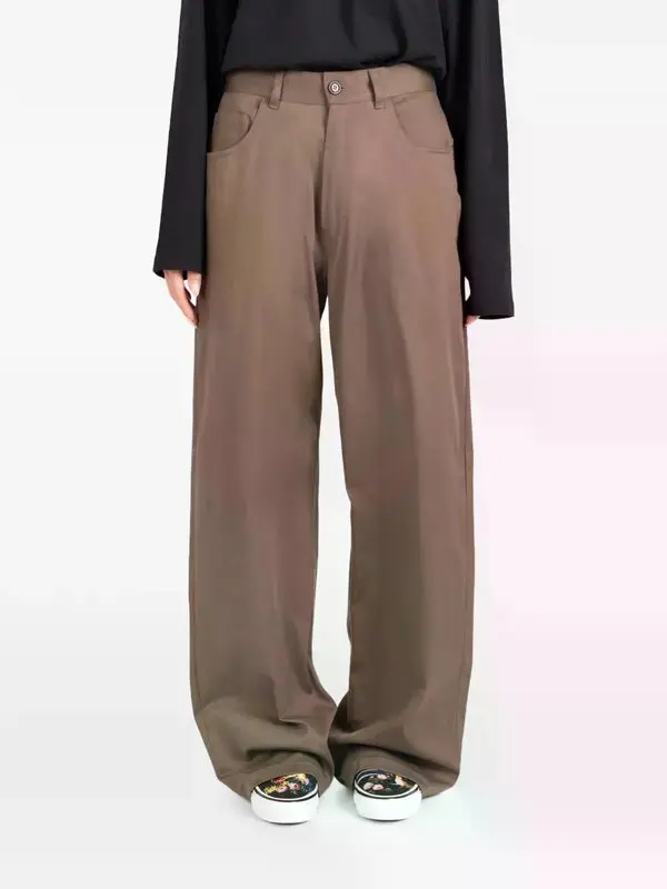 SOCIETE ANONYME Red Cross Straight-leg Trousers