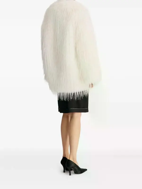 Loulou De Saison Faux-fur Collarless Coat