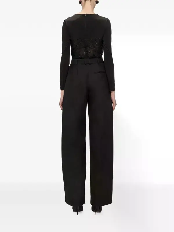 NISSA Lace Insert Bodysuit