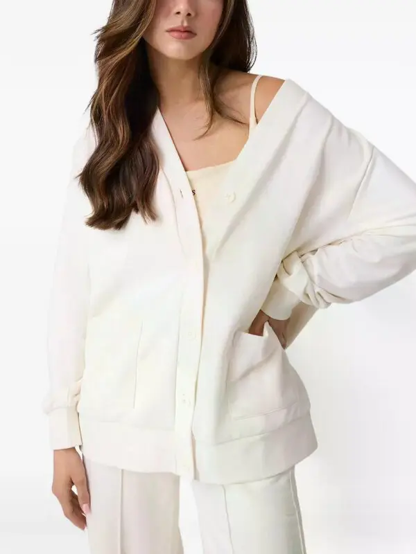 Guess Logo-embroidered Cardigan
