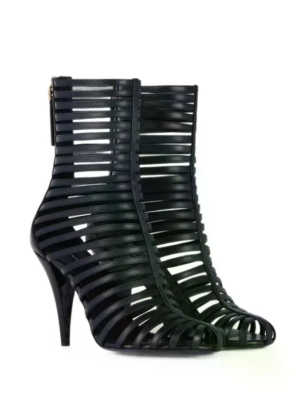 Givenchy Cage Ankle Boots In Leather