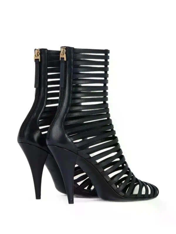 Givenchy Cage Ankle Boots In Leather