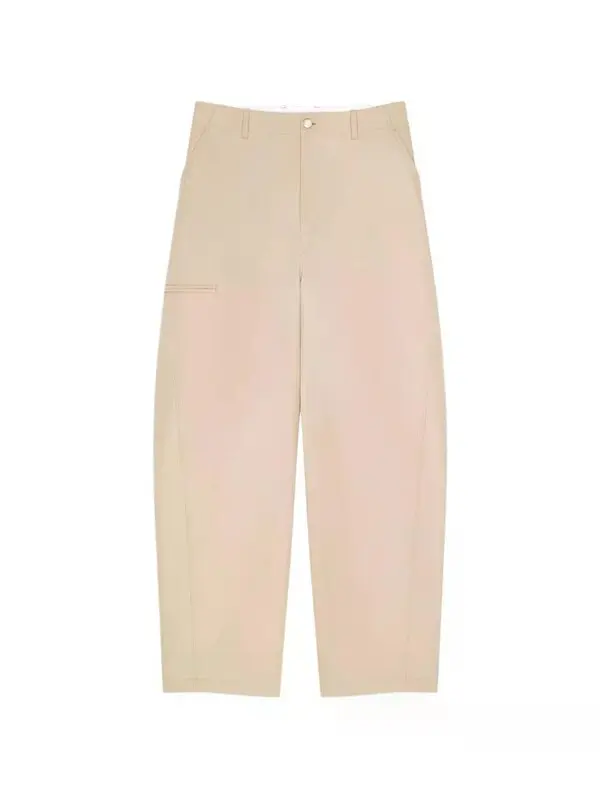 Givenchy Couture Seam Trousers In Cotton With Paris Patch