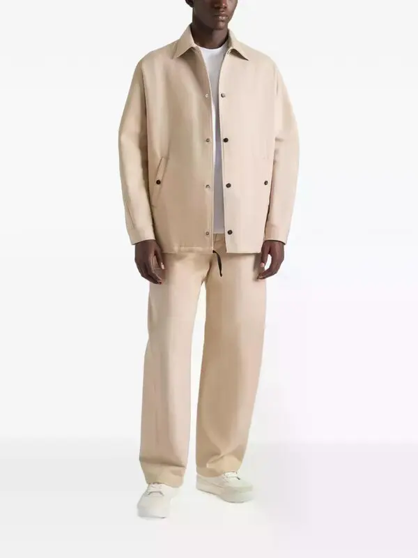 Givenchy Couture Seam Trousers In Cotton With Paris Patch