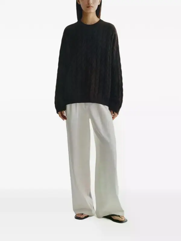 LISA YANG Seymour Cable-knit Sweater