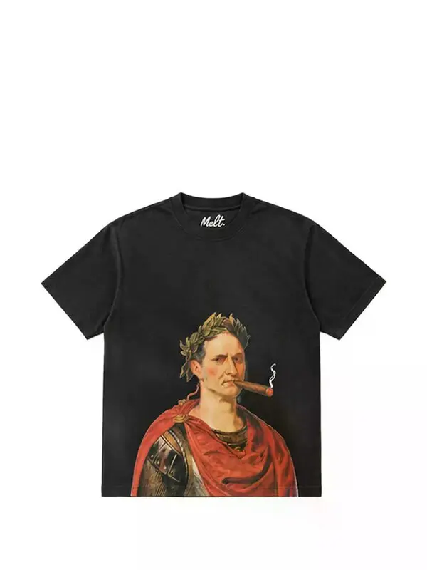 MELT Graphic-print T-shirt - Black