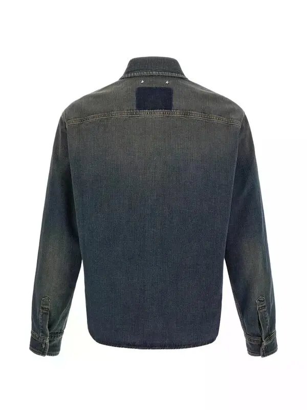 GOLDEN GOOSE Patch-pocket Denim Shirt