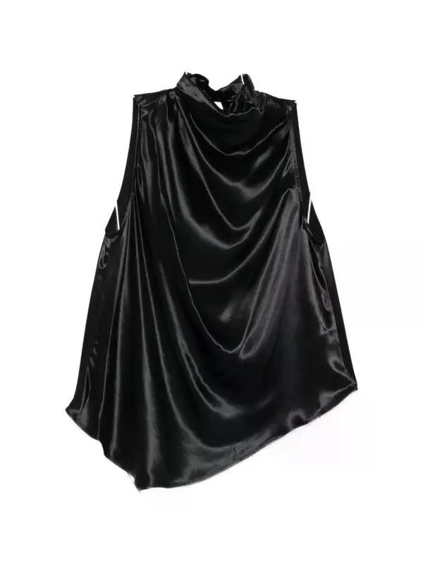 Erika Cavallini Brian Draped High-neck Top